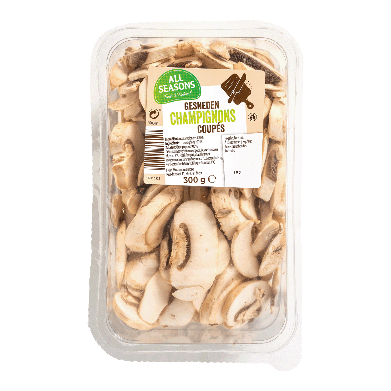 ALL SEASONS® Geschnittene Champignons günstig bei ALDI