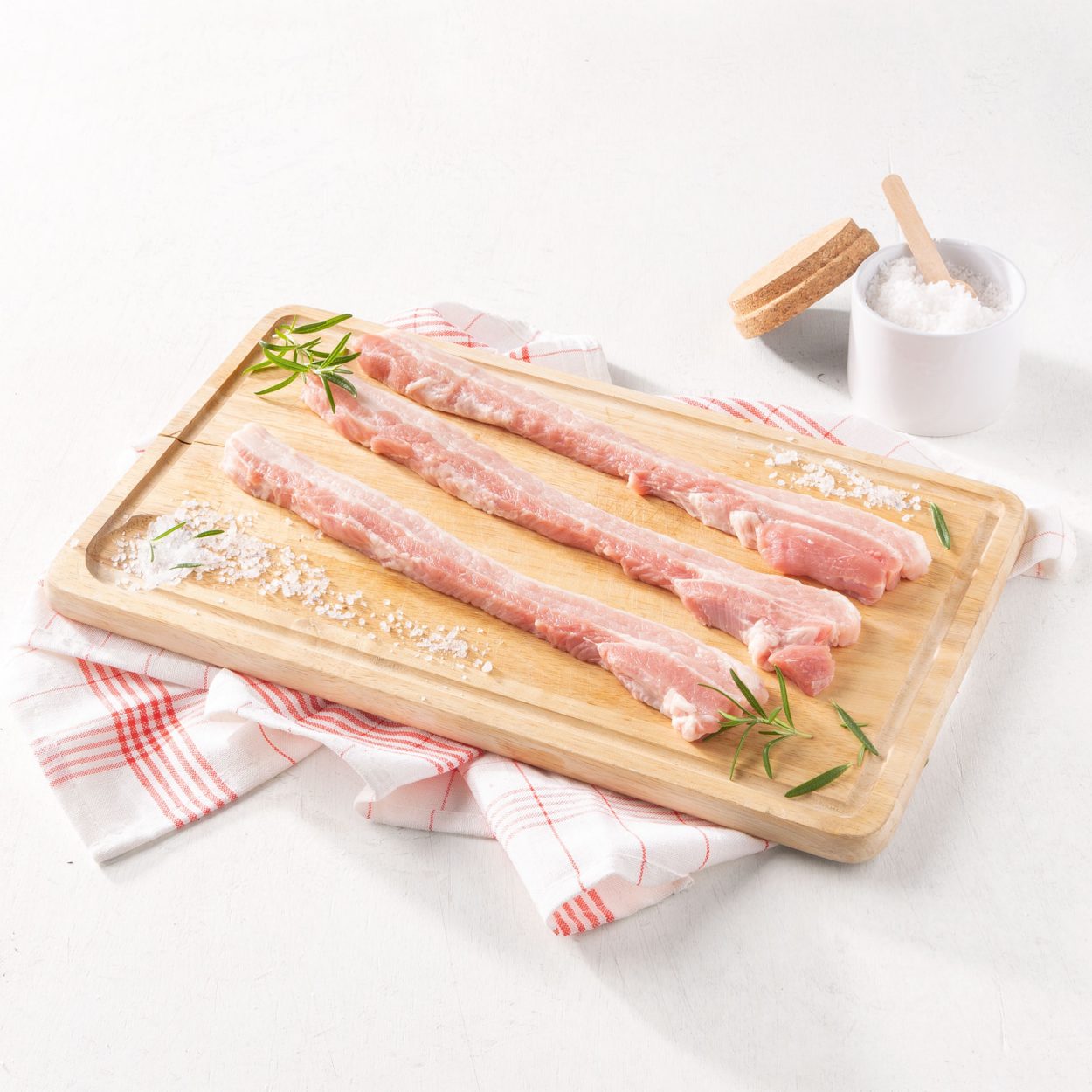 Geschnittener Schweinespeck günstig bei ALDI