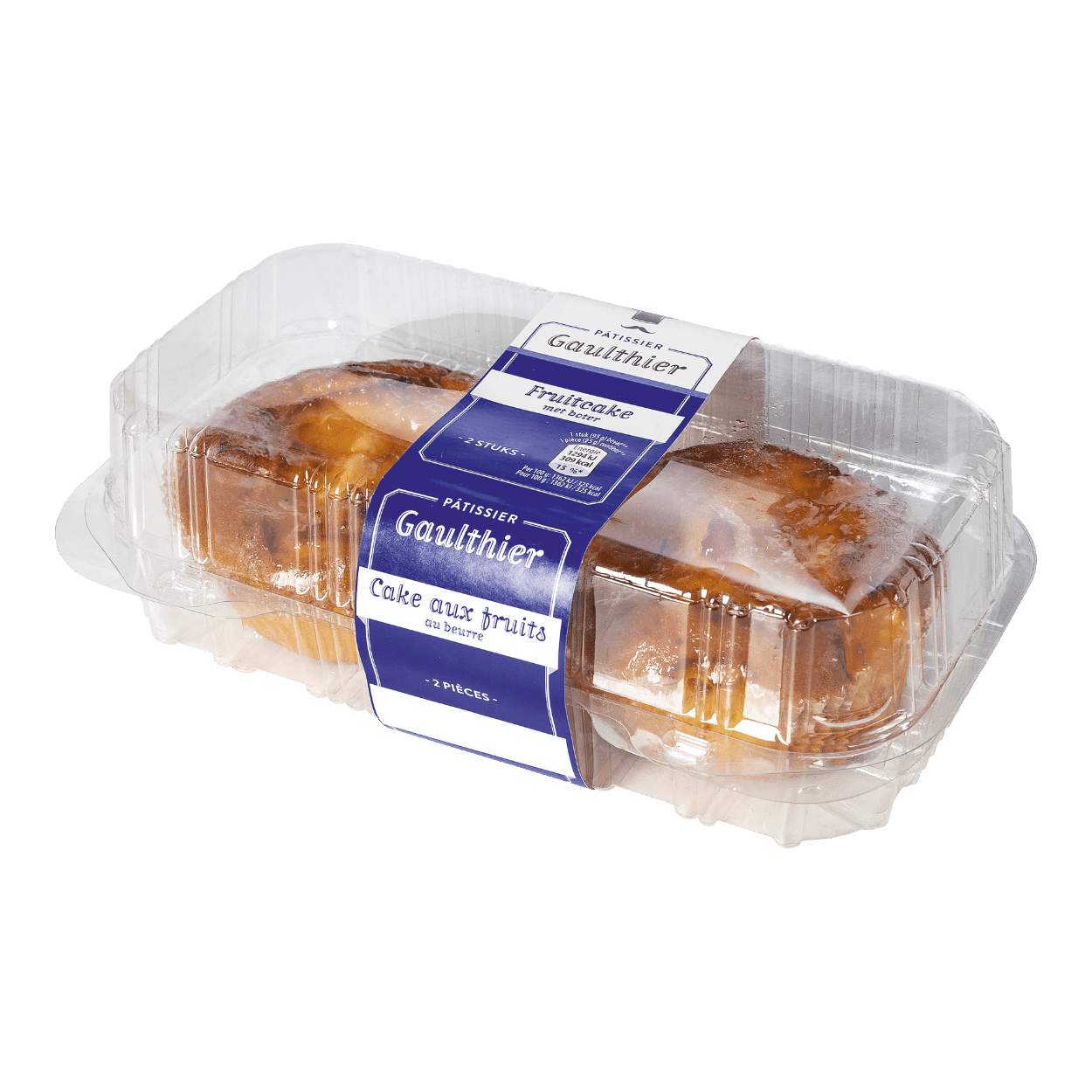 Cakes aux fruits frais, 2 pcs PÂTISSIER GAULTHIER® bon marché chez ALDI