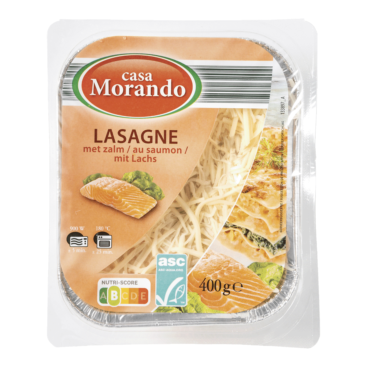 Lasagne au saumon CASA MORANDO® bon marché chez ALDI