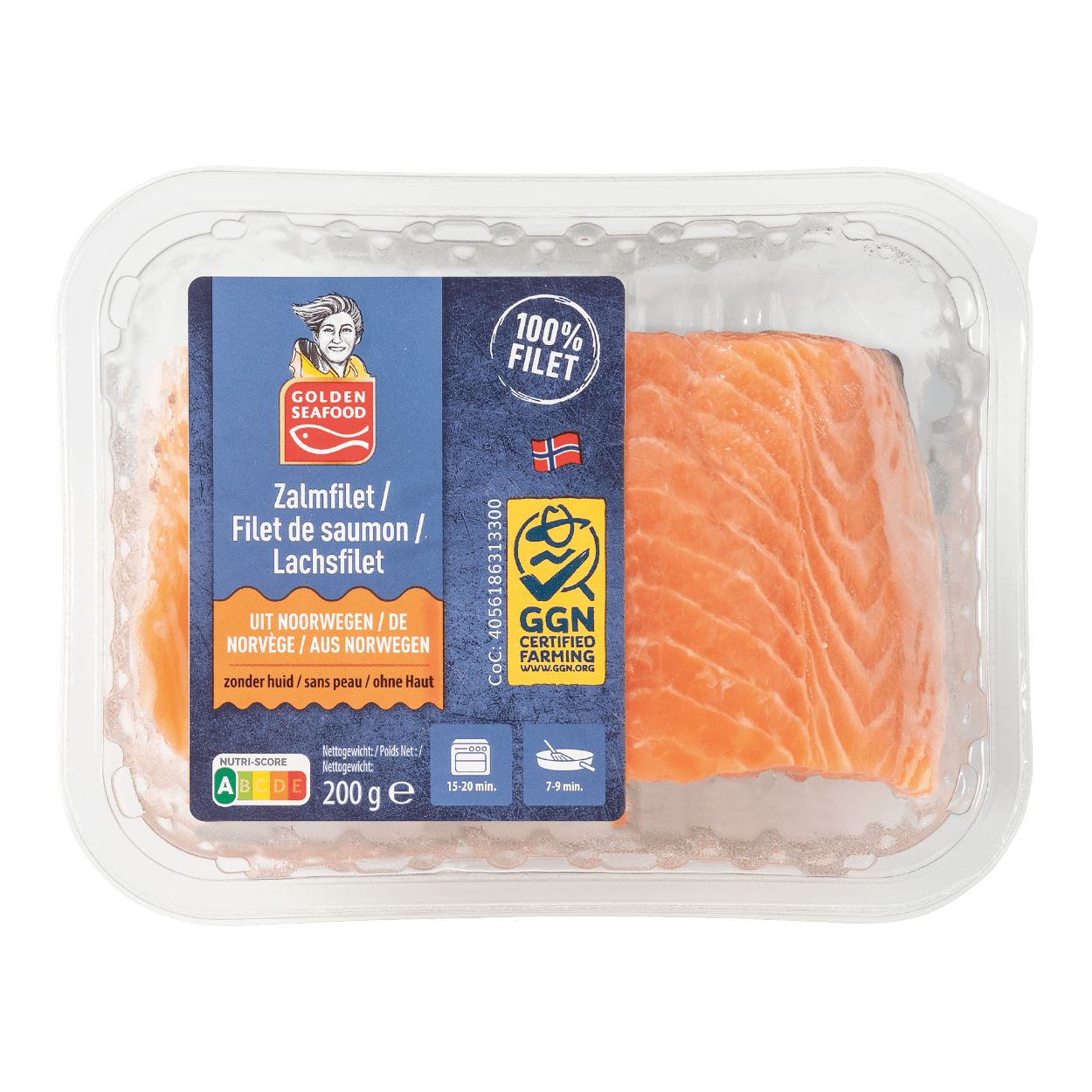 Filet de saumon frais GOLDEN SEAFOOD® bon marché chez ALDI