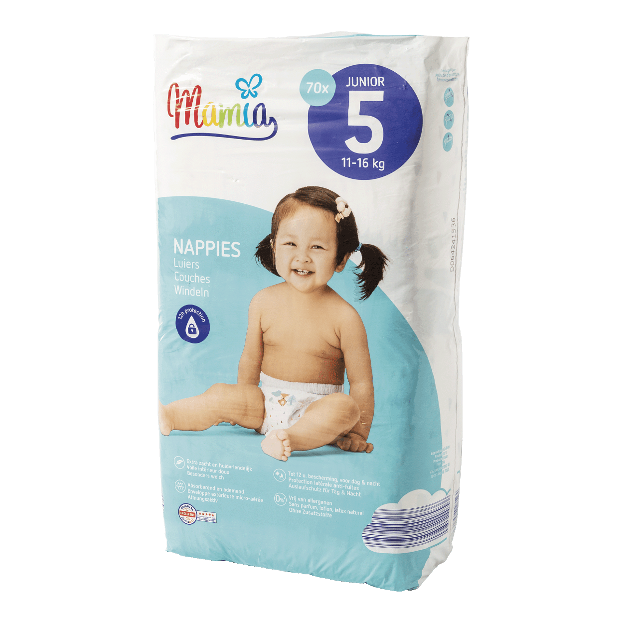 Couches junior 5, 70 pcs MAMIA® bon marché chez ALDI