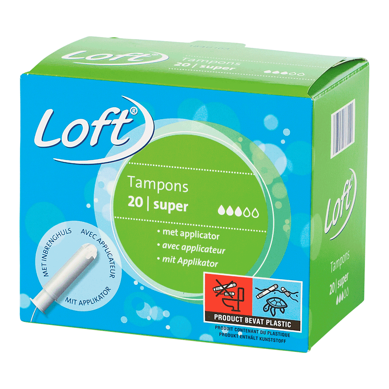 Tampons hygiéniques avec applicateur, 20 pcs LOFT® bon marché chez ALDI