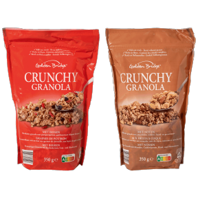 GOLDEN BRIDGE® Crunchy Granola günstig bei ALDI