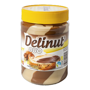 Pâte aux noisettes duo DELINUT DUO® bon marché chez ALDI