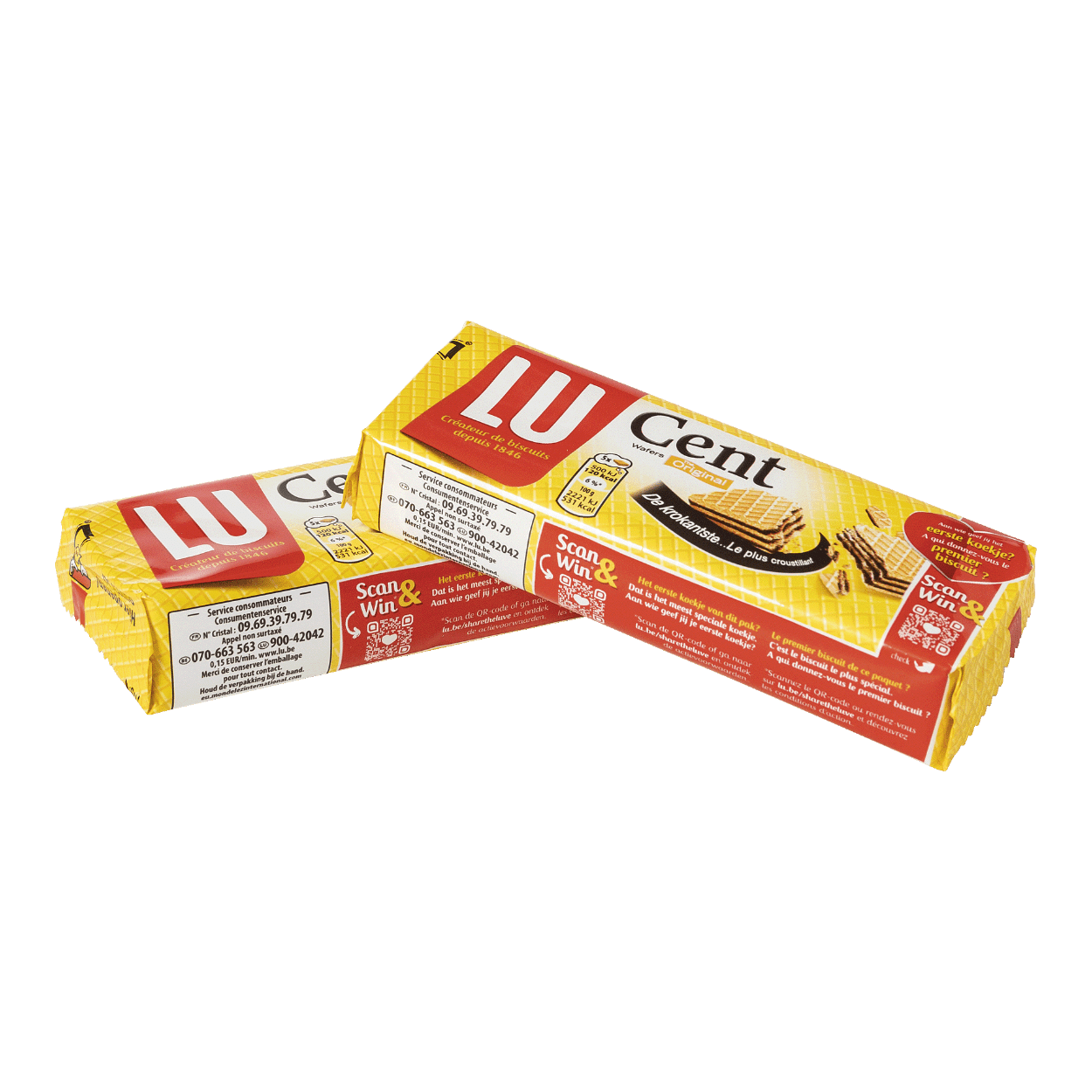 Cent Wafers, 10 pcs LU® bon marché chez ALDI