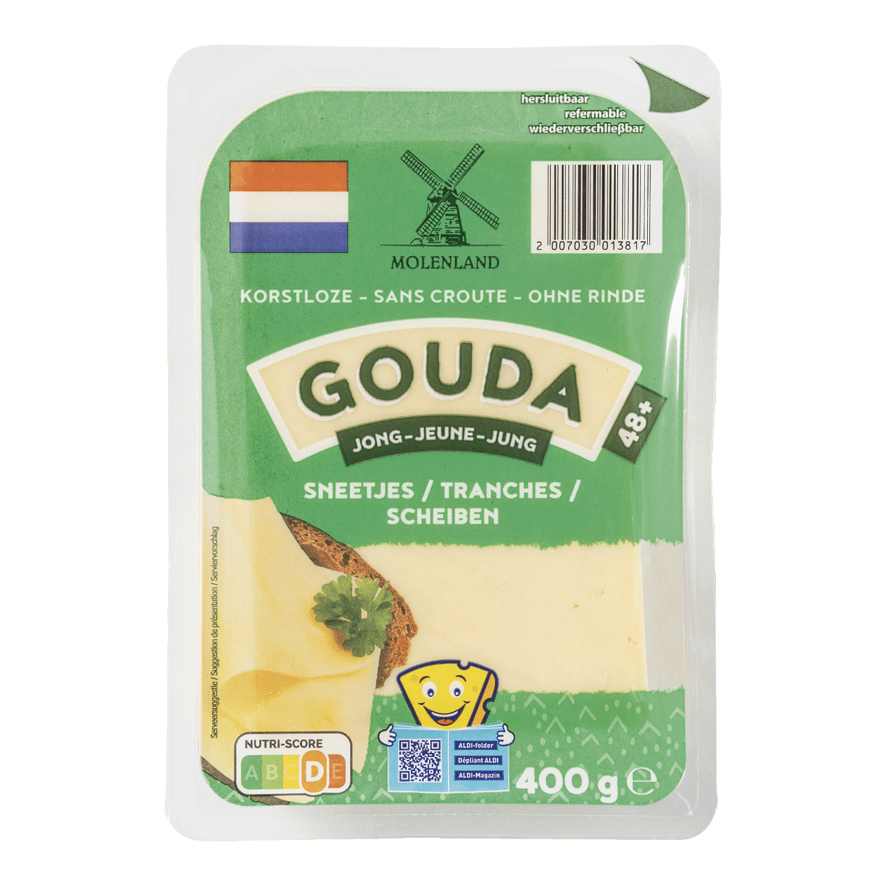 Gouda jeune MOLENLAND® bon marché chez ALDI