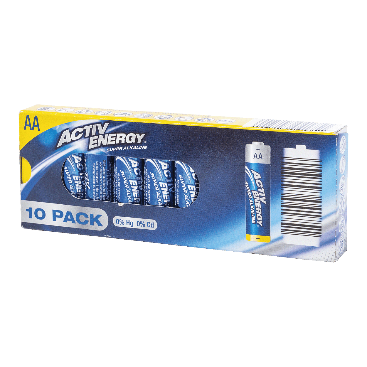 Piles AA, 10 pcs ACTIV ENERGY® bon marché chez ALDI