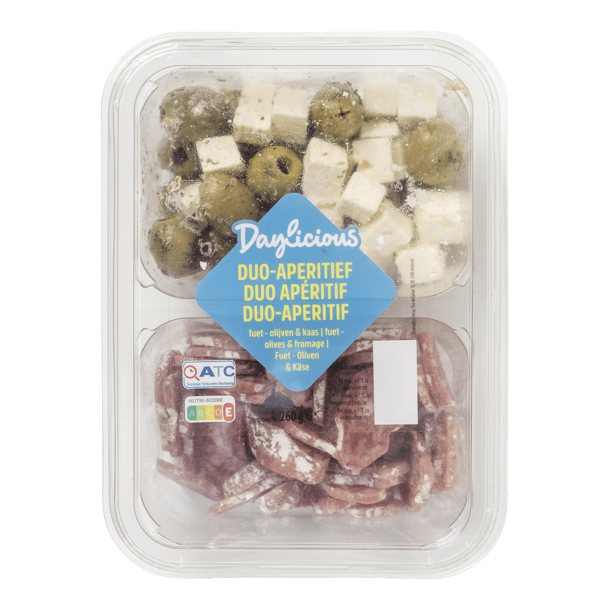 Pack duo apéritif DAYLICIOUS® bon marché chez ALDI