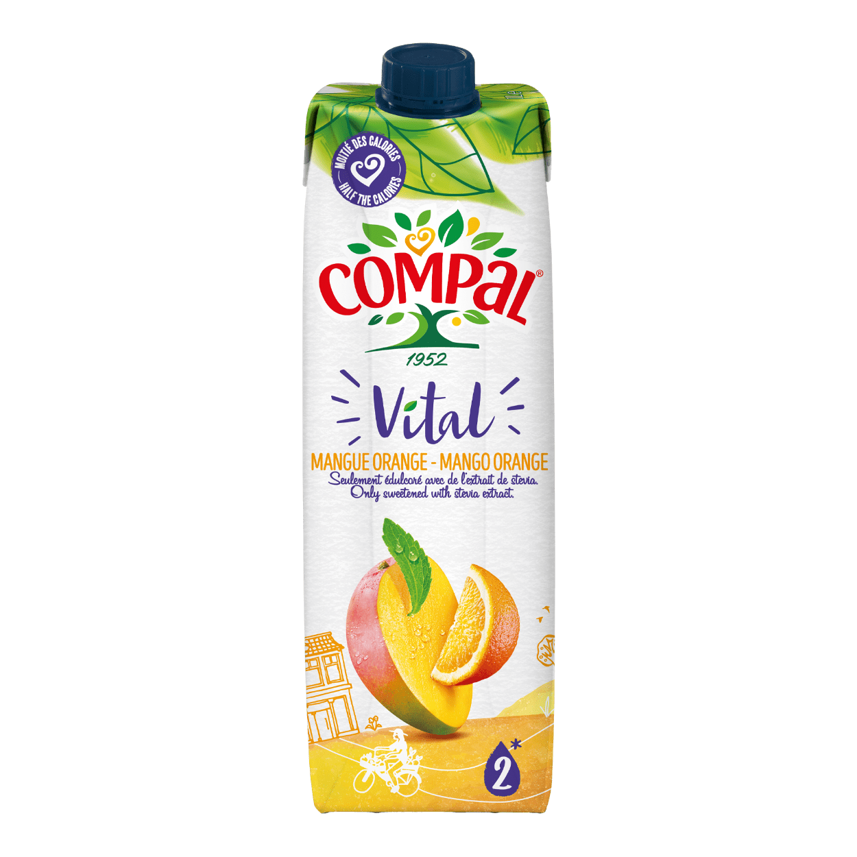 Vital Mango und Orange COMPAL® günstig bei ALDI