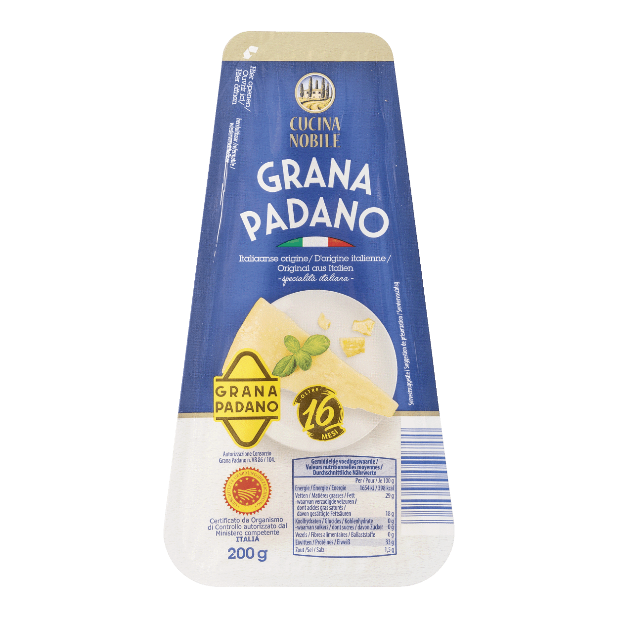 Grana Padano en bloc CUCINA® bon marché chez ALDI