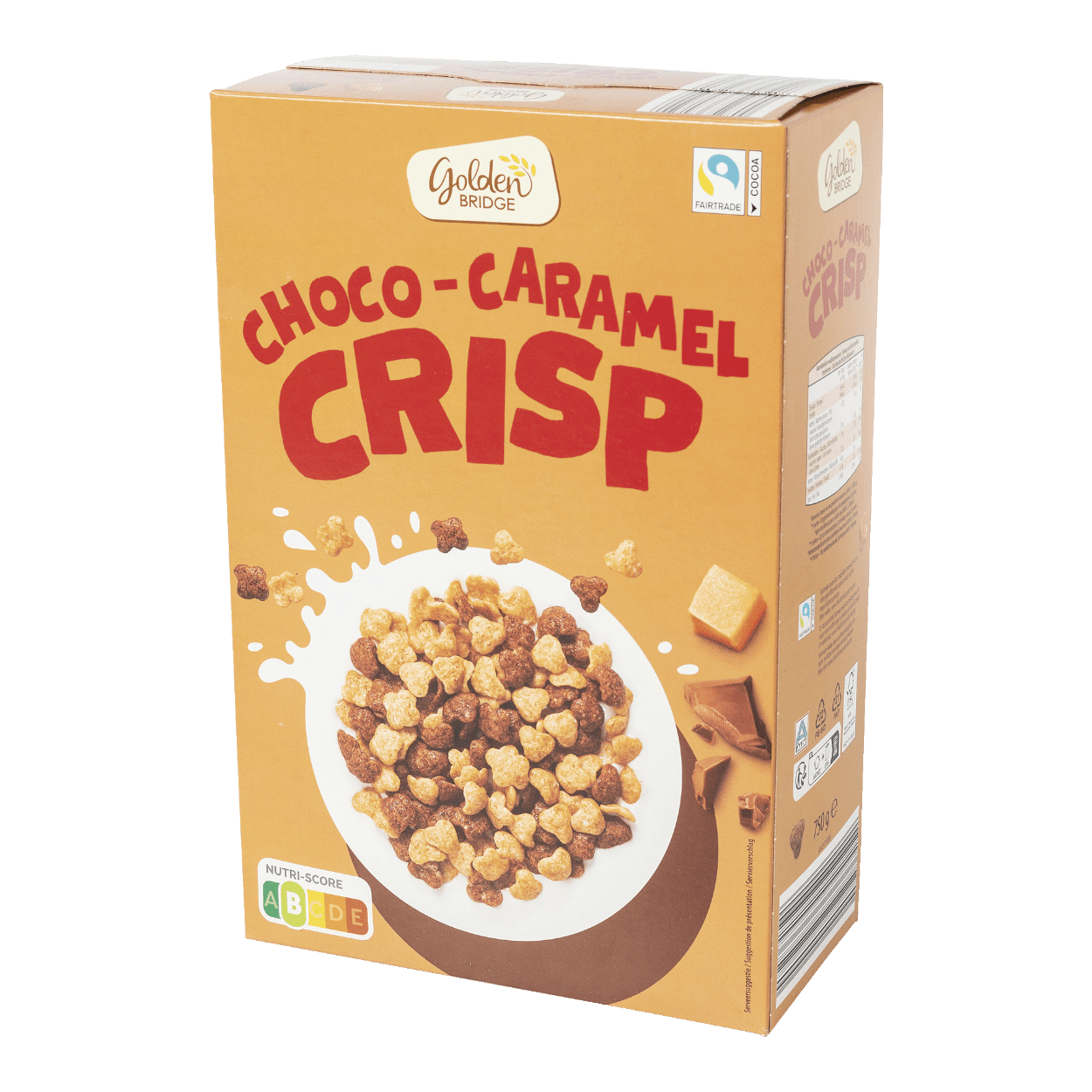 Chocolate & caramel crisp GOLDEN BRIDGE® bon marché chez ALDI