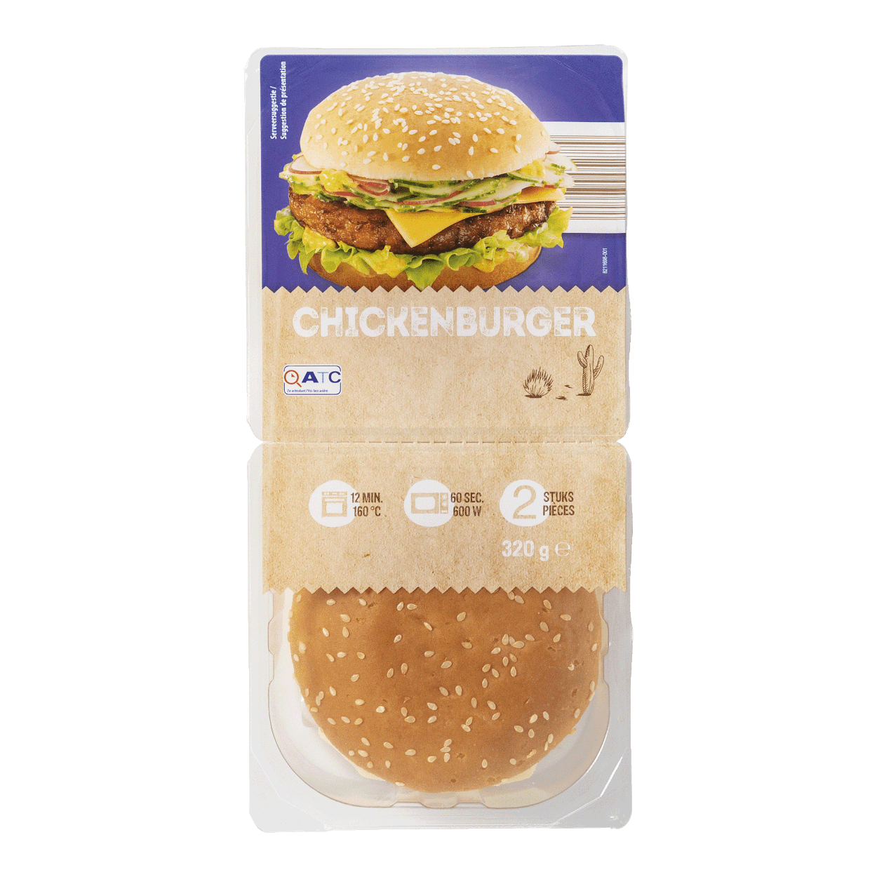 Cheeseburger, 2 pcs bon marché chez ALDI
