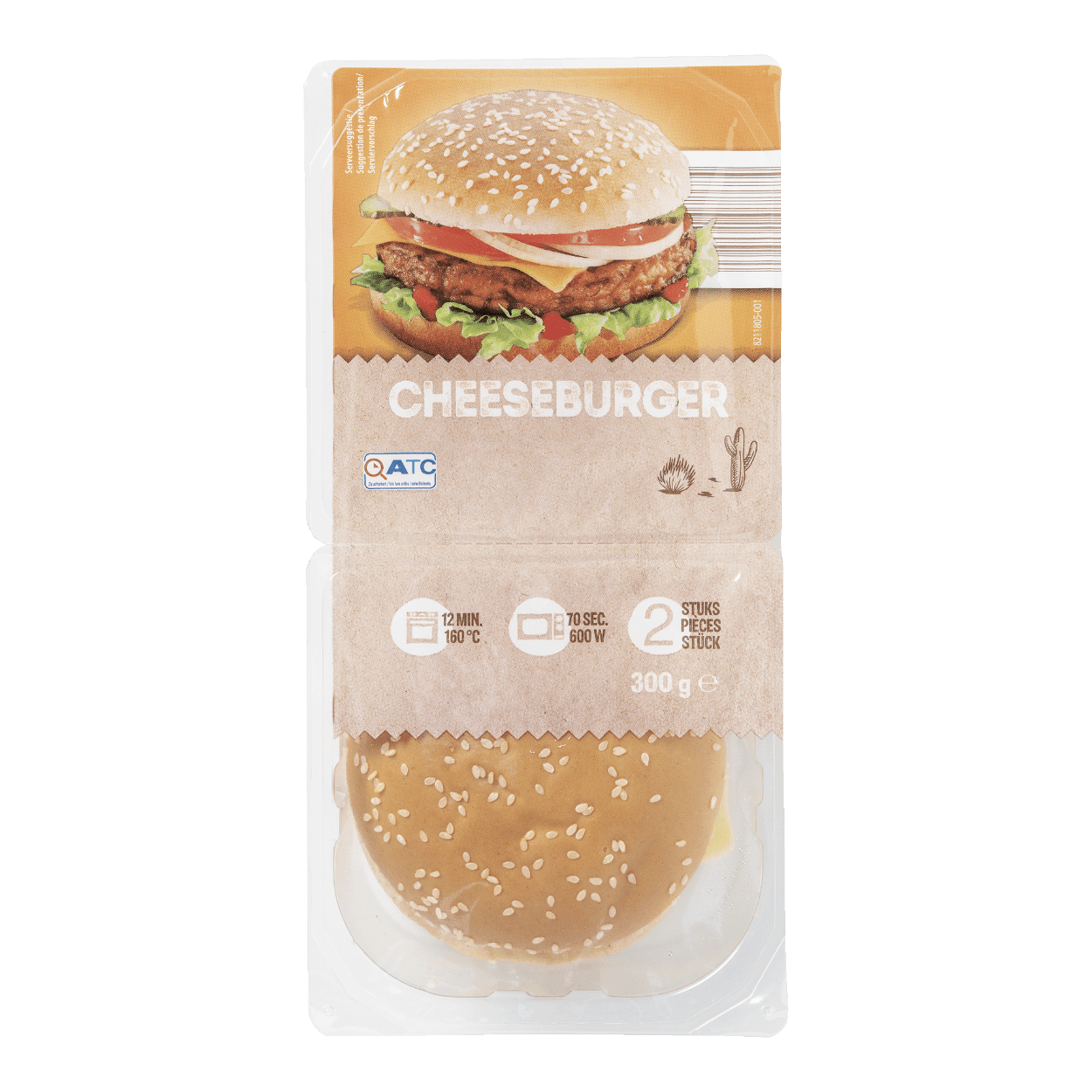 Cheeseburger mit schweinefleisch, 2 St. günstig bei ALDI