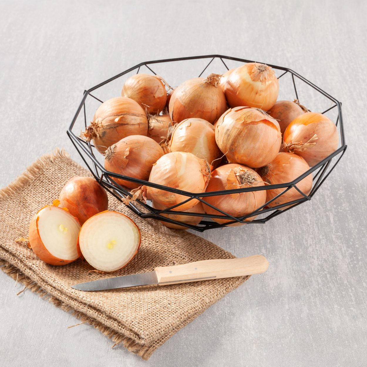 Oignons bon marché chez ALDI