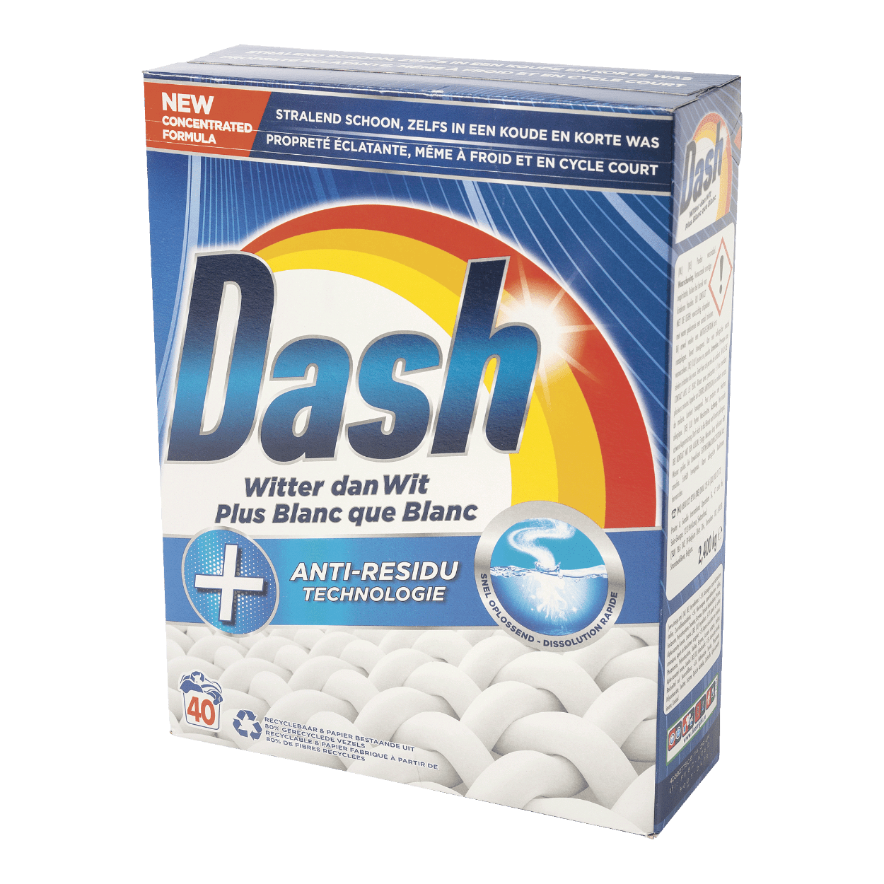 Poudre à lessiver DASH® bon marché chez ALDI