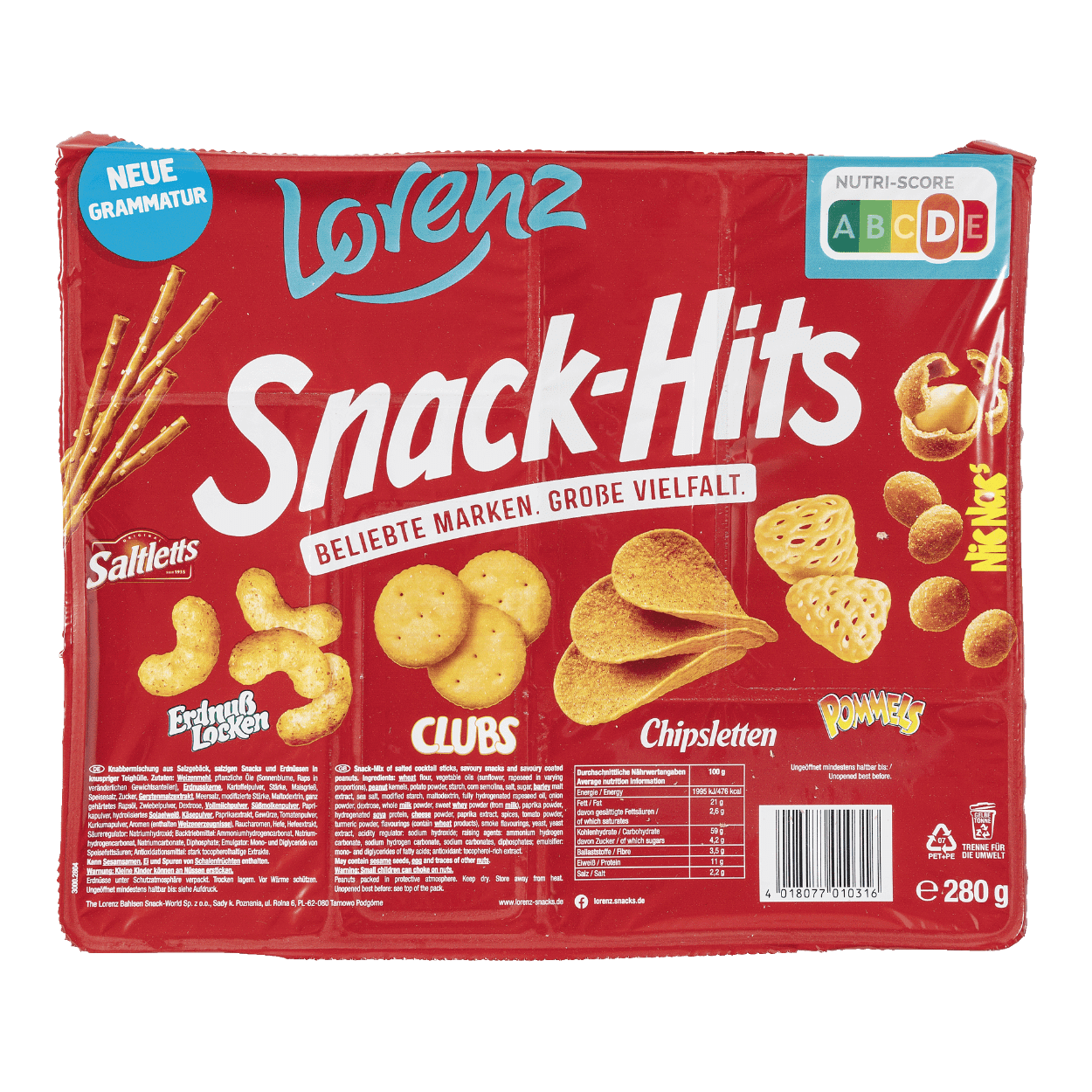 LORENZ® Snack-Hits bon marché chez ALDI