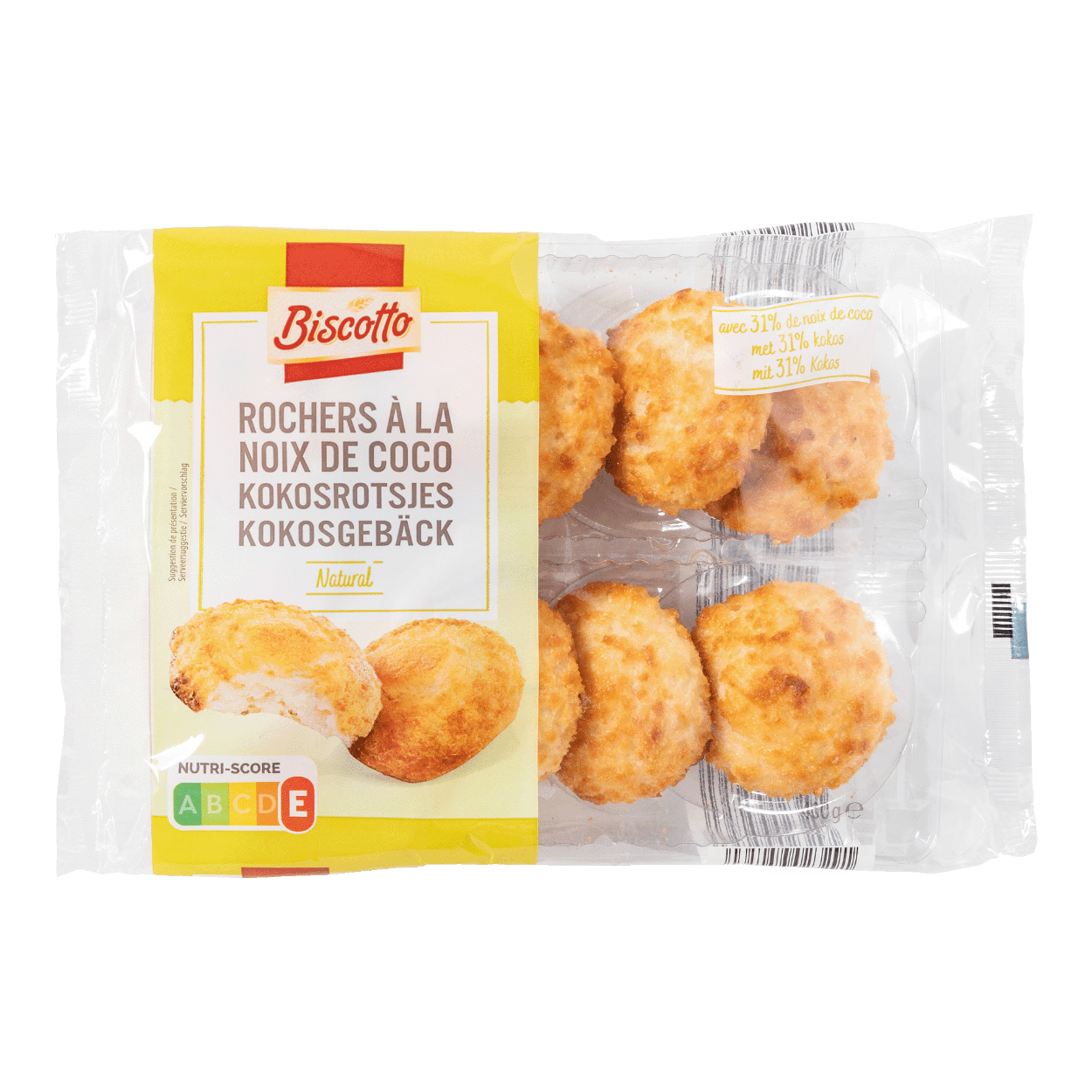 Rochers à la noix de coco BISCOTTO® bon marché chez ALDI