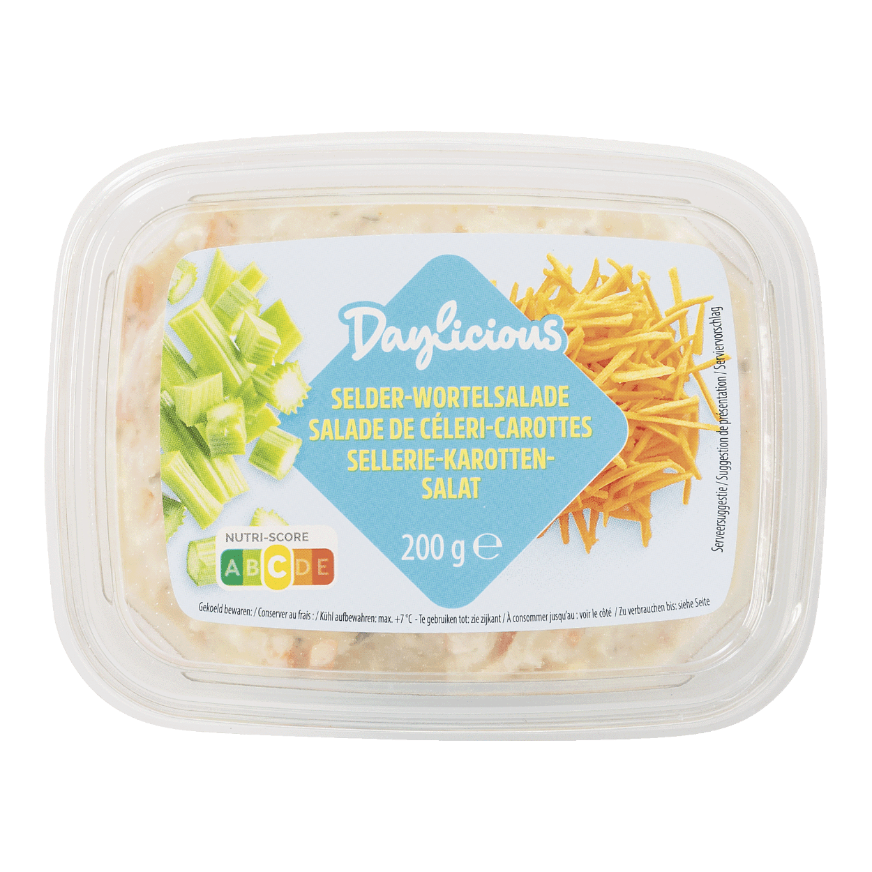 Sellerie-Karotten- oder Gurkensalat DAYLICIOUS® günstig bei ALDI