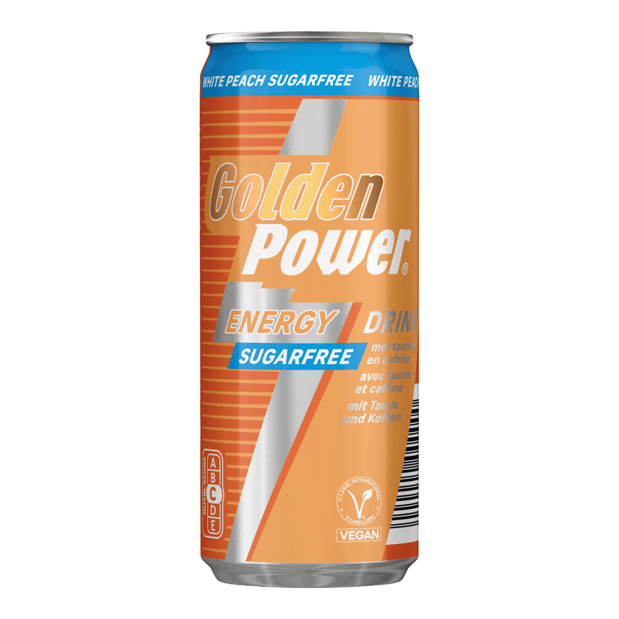 Boisson énergisante peach zero GOLDEN POWER® bon marché chez ALDI