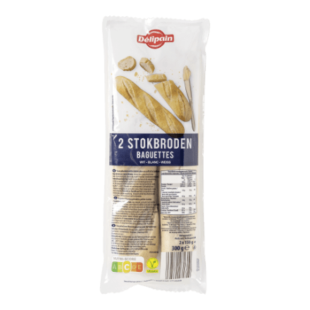 Weiße Baguettes DÉLIPAIN® günstig bei ALDI