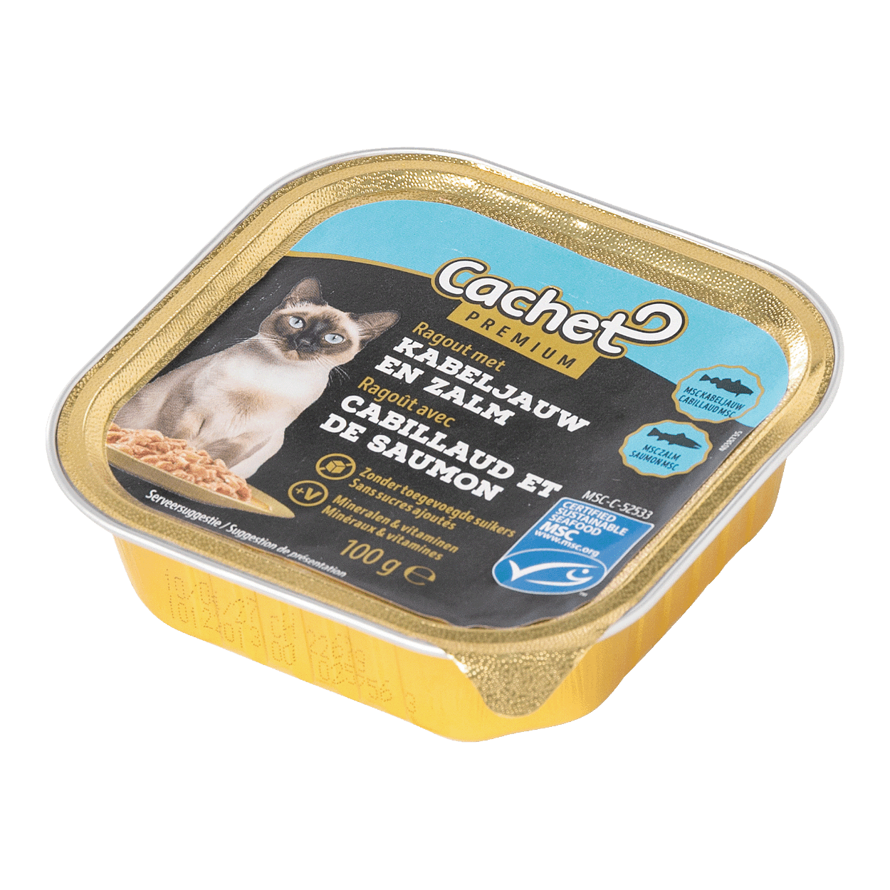 Katzenfutter Duogeschmack CACHET® günstig bei ALDI