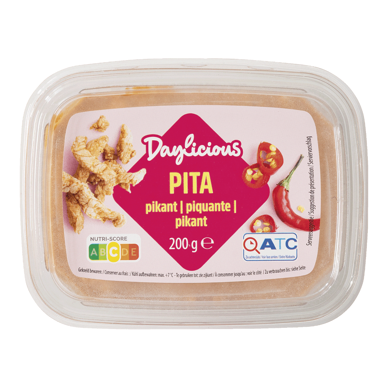 Pita ou pita piquante, 200 g DAYLICIOUS® bon marché chez ALDI