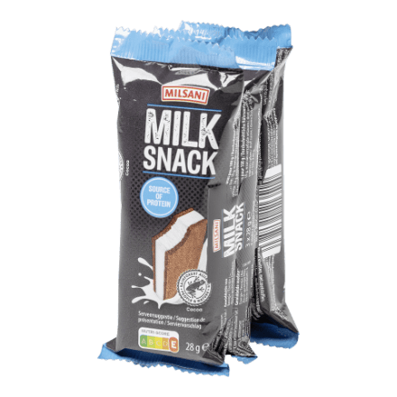 Snack protéiné au lait, 3 pcs MILSANI® bon marché chez ALDI