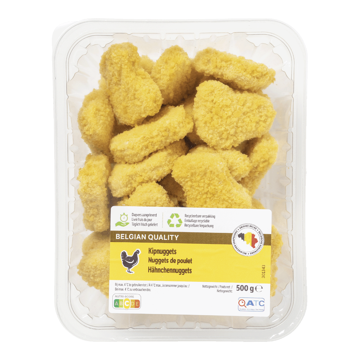 Nuggets de poulet bon marché chez ALDI