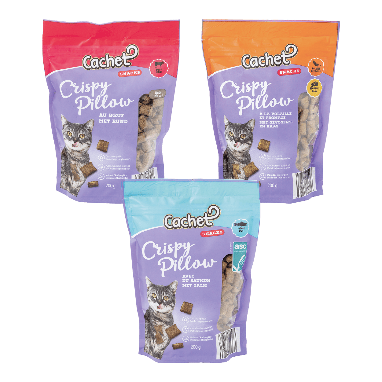 Snacks pour chats CACHET® bon marché chez ALDI