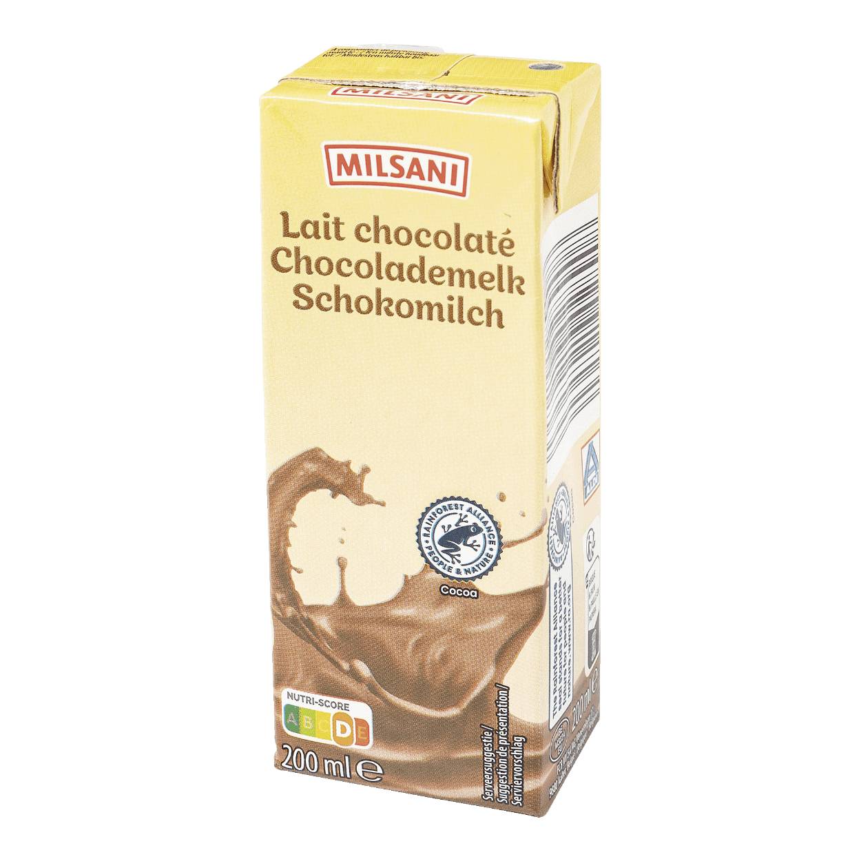 Lait chocolaté demi-écrémé, 6 pcs MILSANI® bon marché chez ALDI