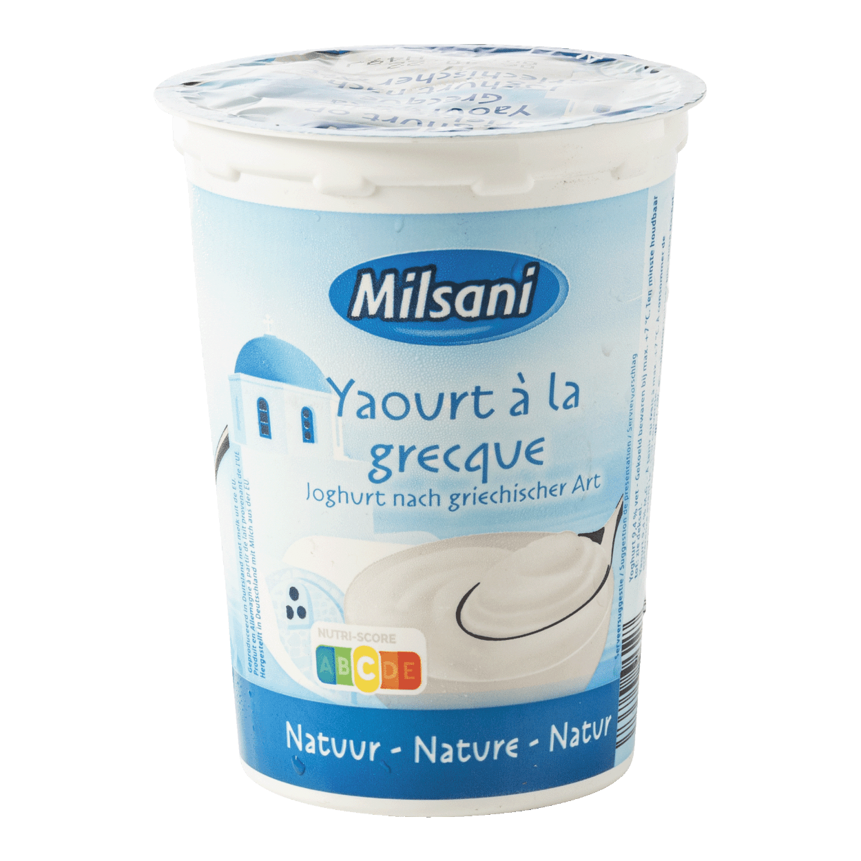 Yaourt nature à la grecque MILSANI® bon marché chez ALDI