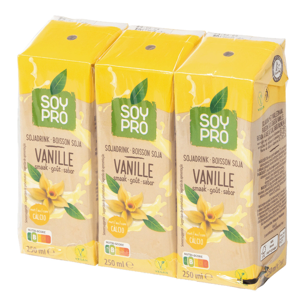 Boisson au soja vanille, 3 pcs SOYPRO® bon marché chez ALDI