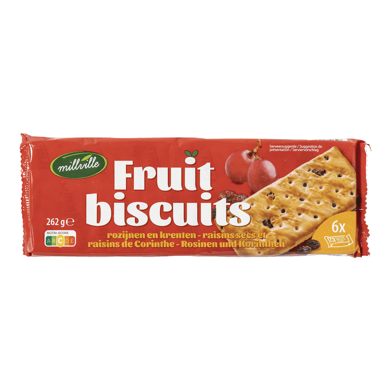Biscuits aux raisins secs, pack de 6 MILLVILLE® bon marché chez ALDI