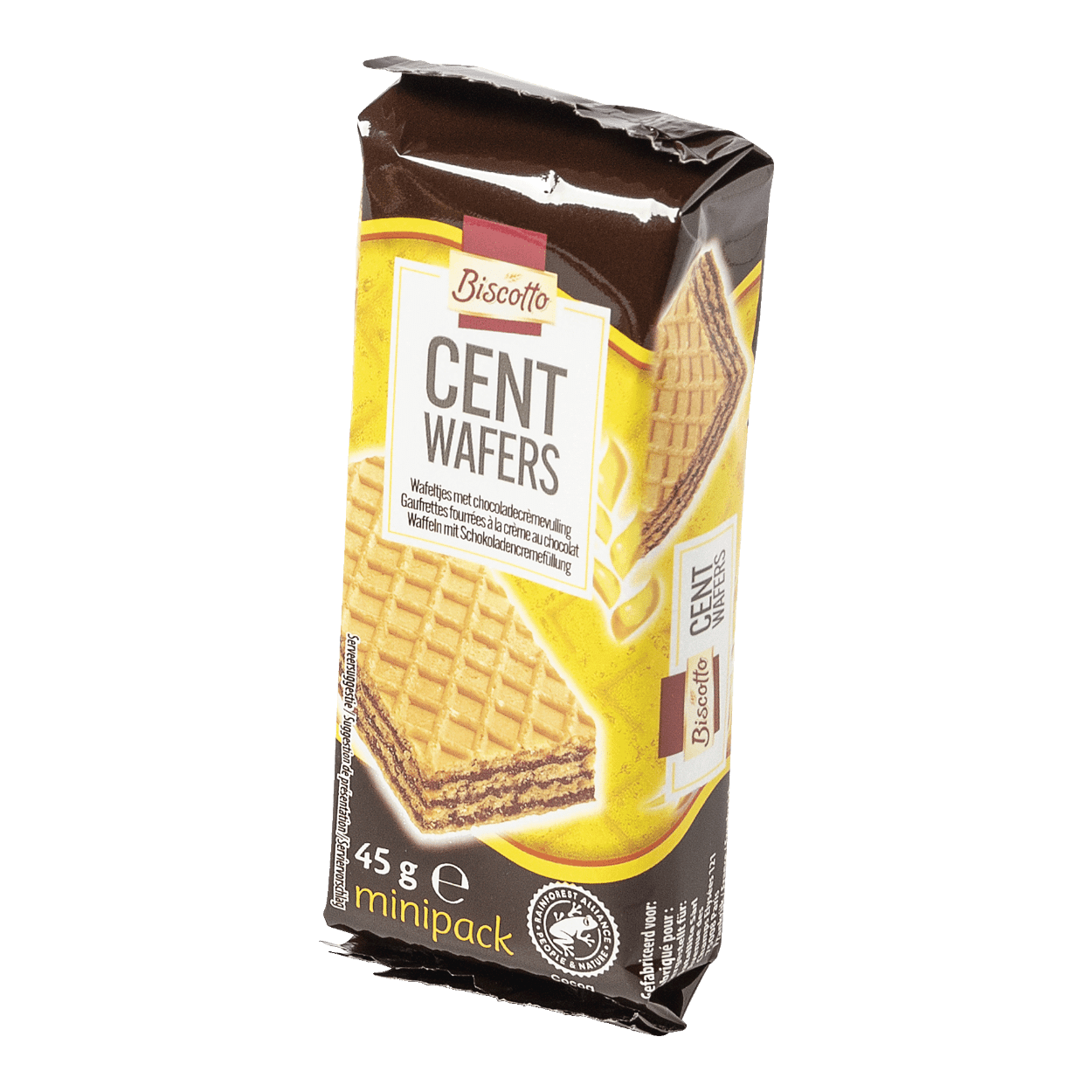 Cent Wafers, pack de 10 BISCOTTO® bon marché chez ALDI