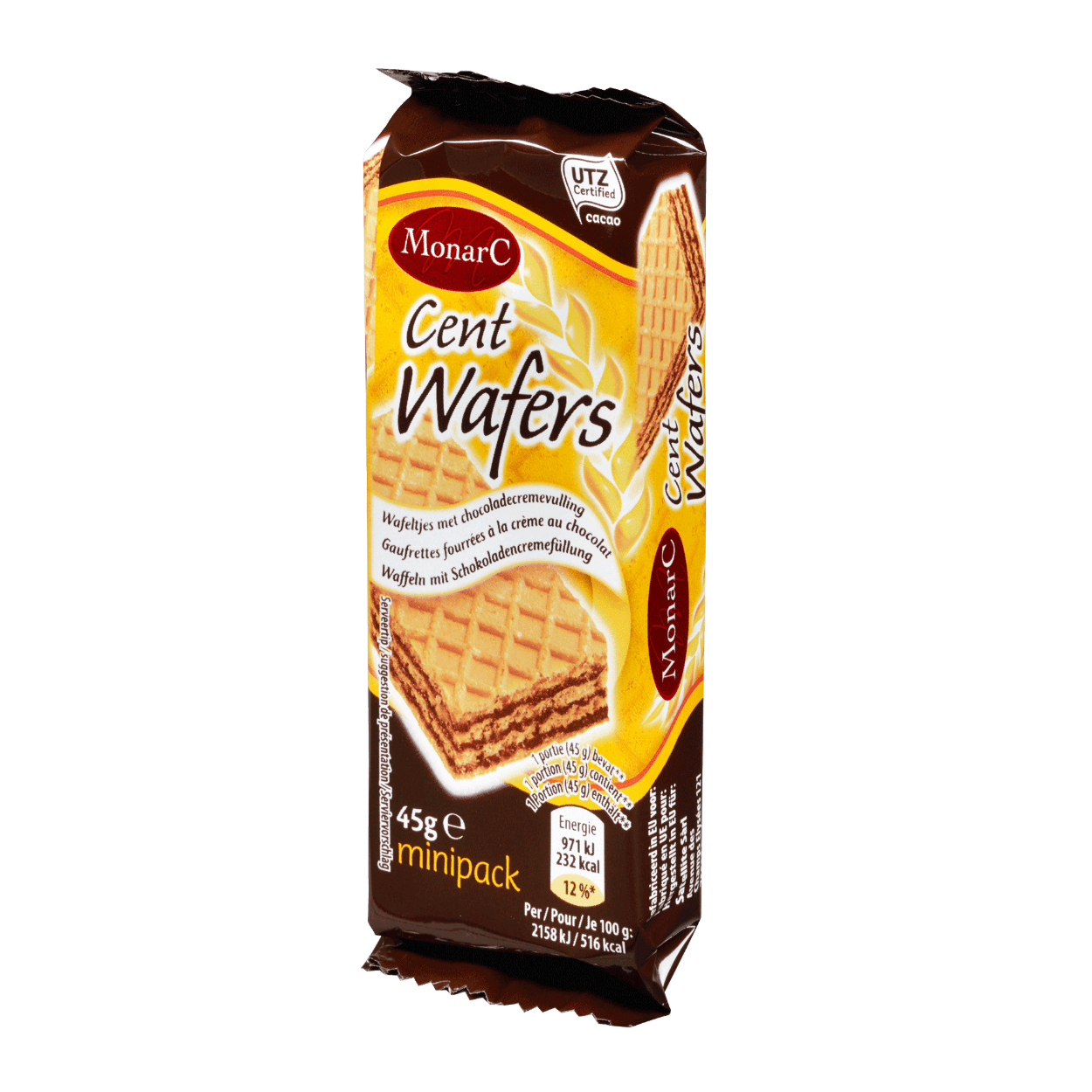 Cent Wafers, pack de 10 BISCOTTO® bon marché chez ALDI