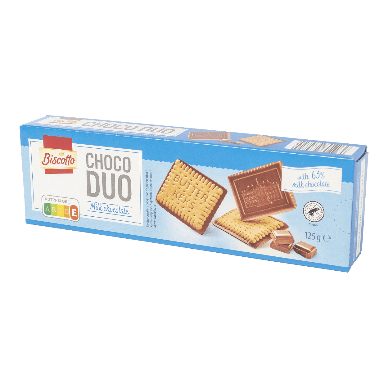 Choco duo BISCOTTO® bon marché chez ALDI