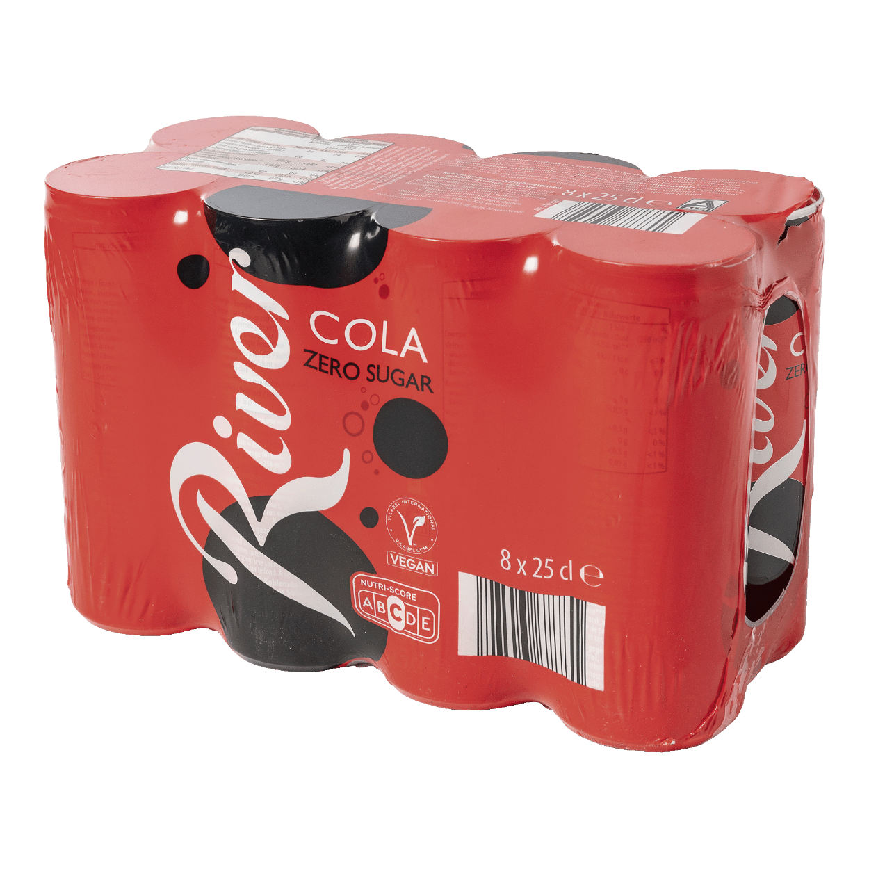 Cola Zero, 8 St. RIVER® günstig bei ALDI