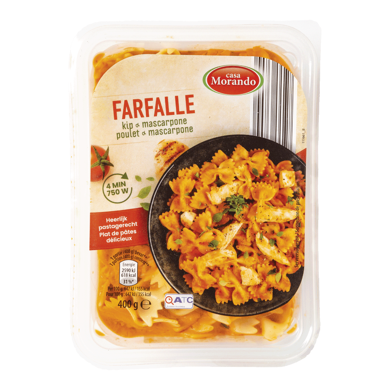 Plat à base de pâtes CASA MORANDO® bon marché chez ALDI