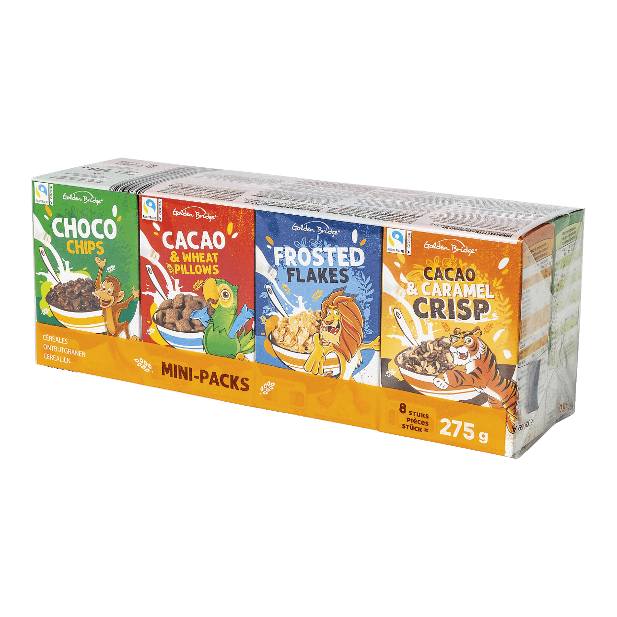 GOLDEN BRIDGE® Céréales, pack de 8 bon marché chez ALDI