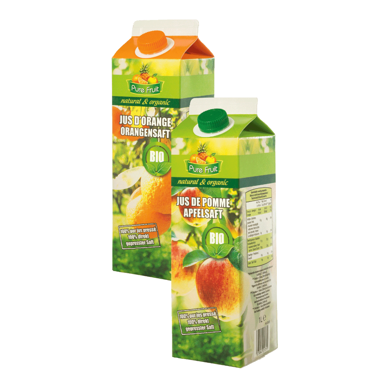 PURE FRUIT BIO® Jus de fruits bio bon marché chez ALDI