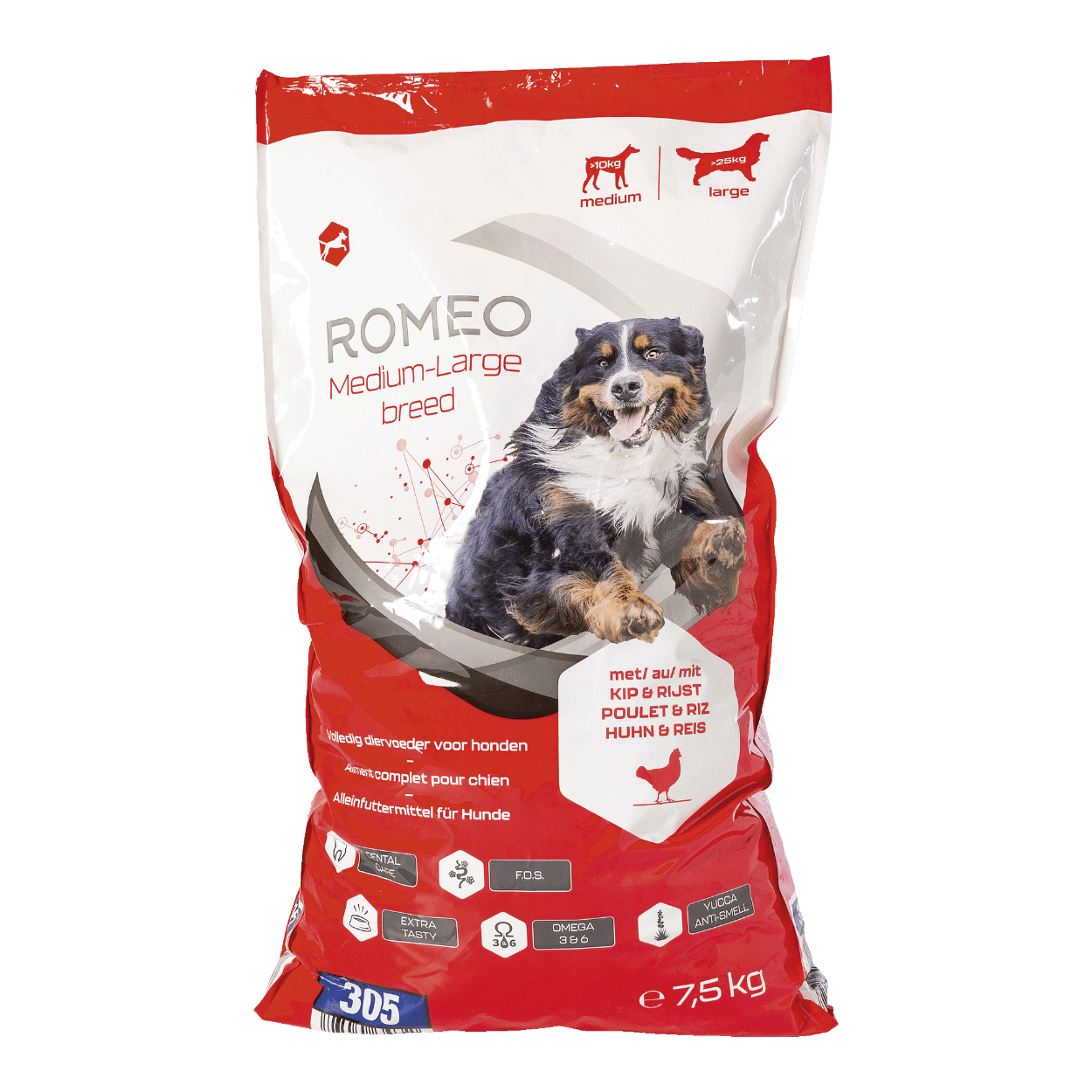 Aliment sec premium pour chiens ROMEO® bon marché chez ALDI