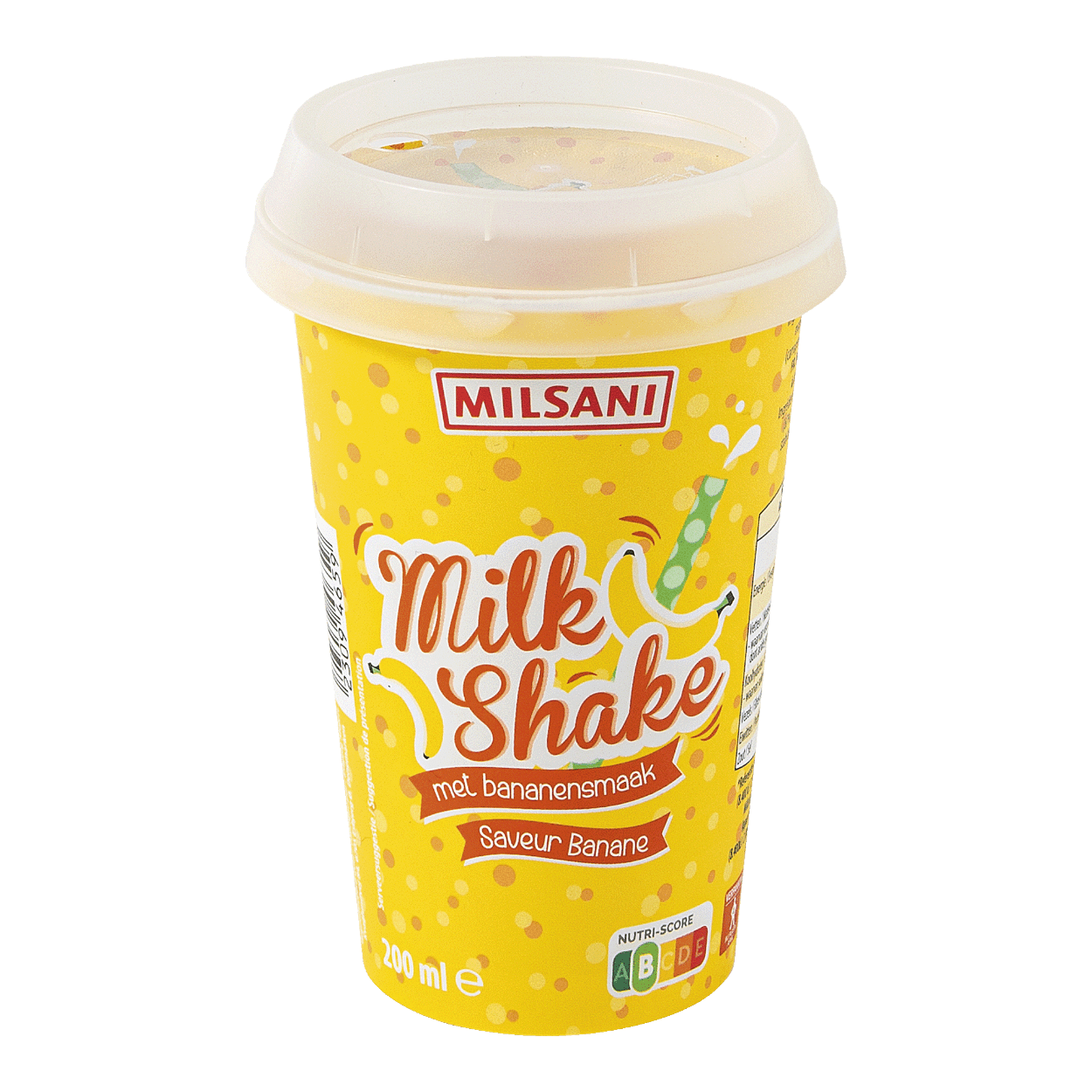 Milkshake fraise ou banane MILSANI® bon marché chez ALDI