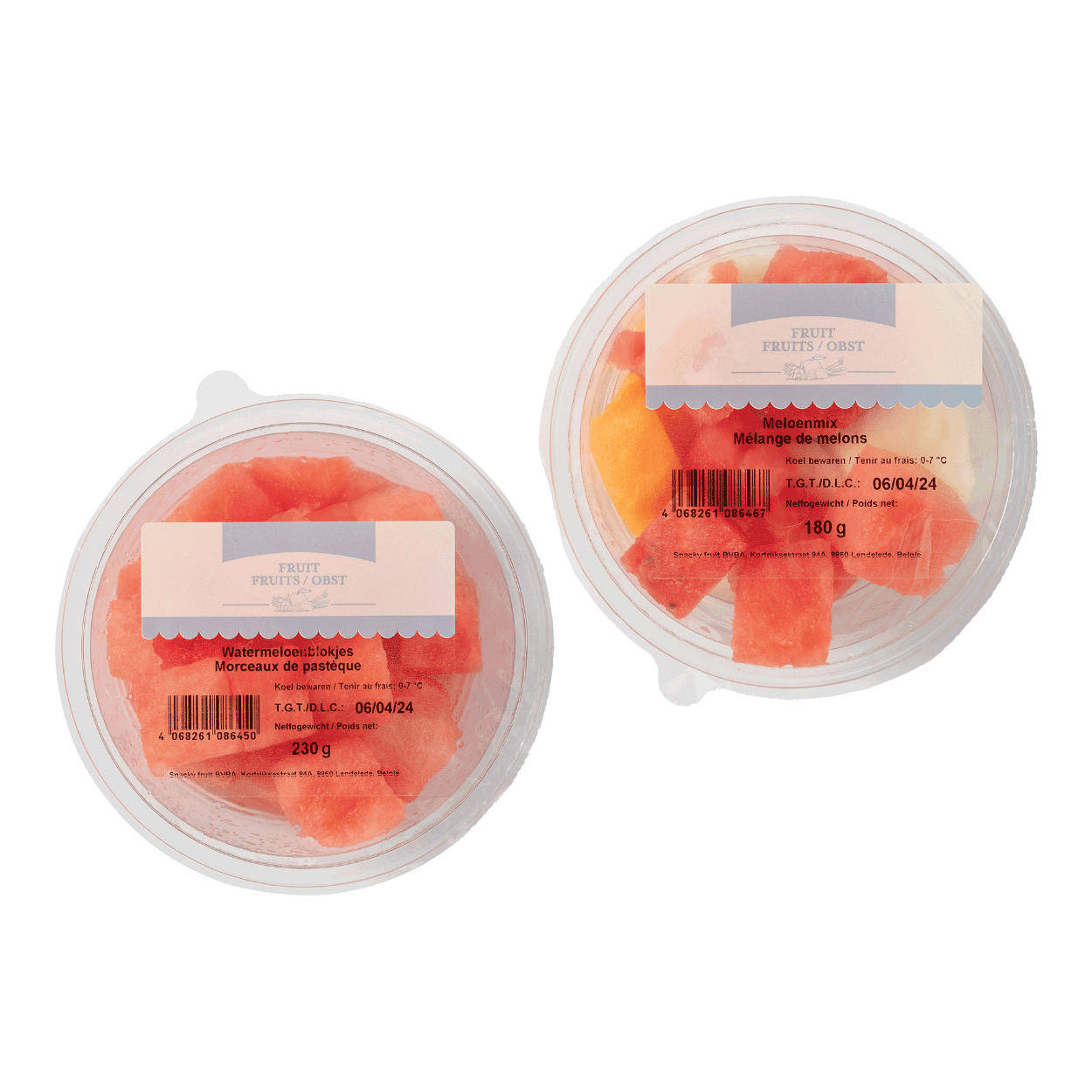 Morceaux de melon bon marché chez ALDI