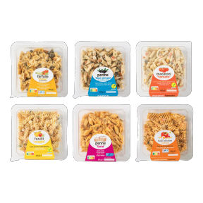 Salade à base de pâtes bon marché chez ALDI