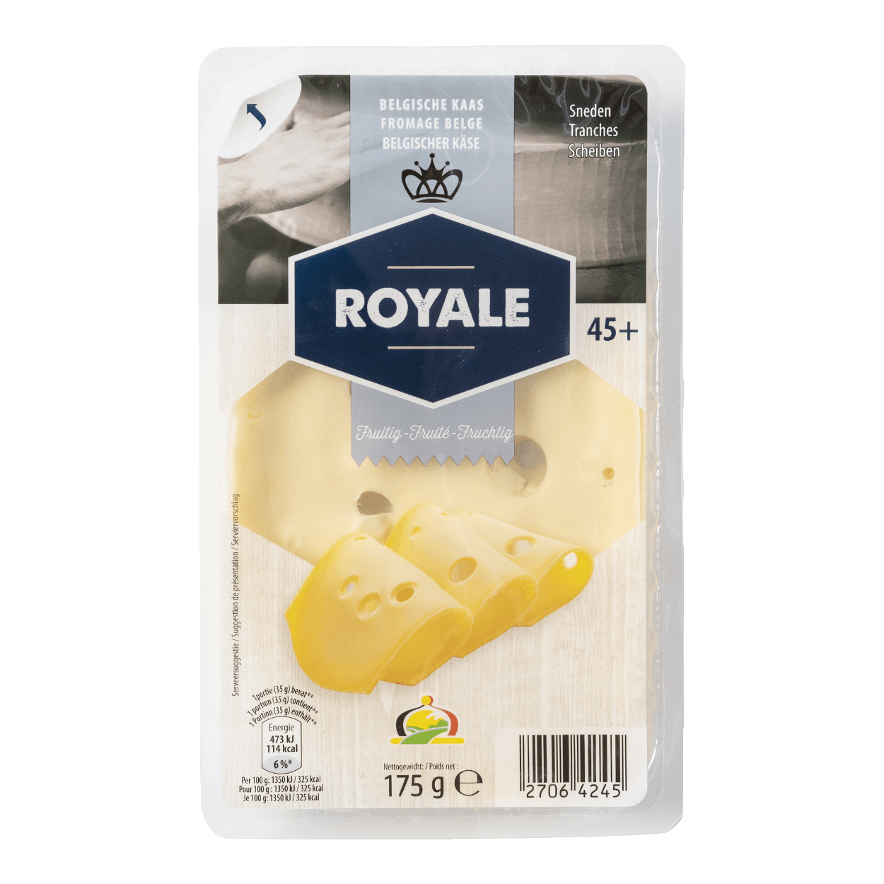 Fromage belge en tranches bon marché chez ALDI