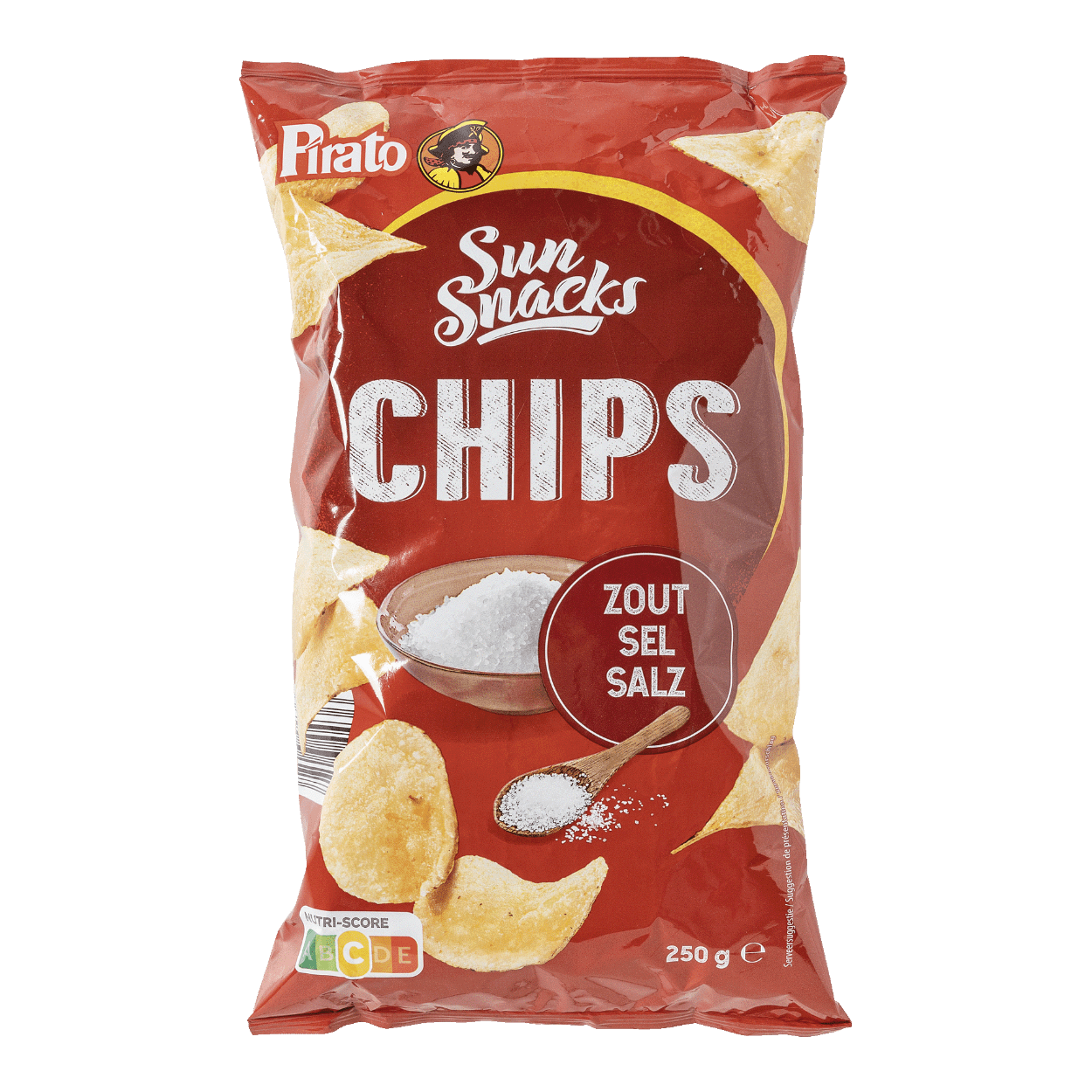 PIRATO®/SUN SNACK® Chips au sel bon marché chez ALDI