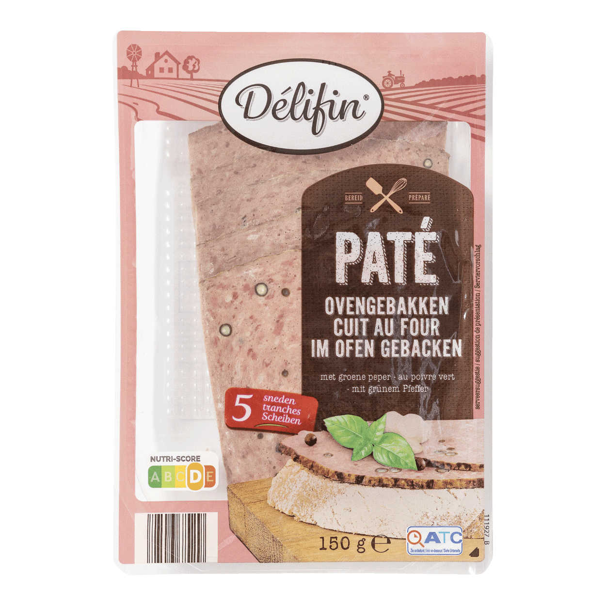Pâté cuit au four DÉLIFIN® bon marché chez ALDI