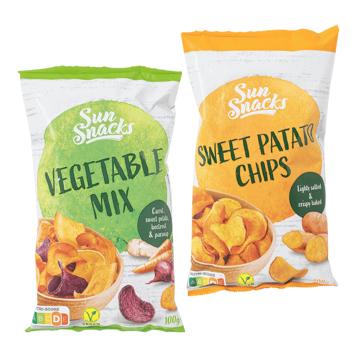 Chips de légumes SUNSNACKS® bon marché chez ALDI