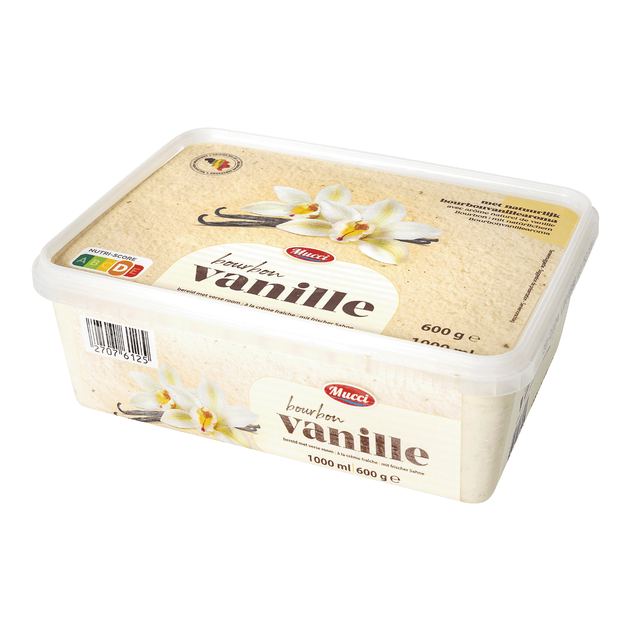 Crème glacée vanille premium MUCCI® bon marché chez ALDI